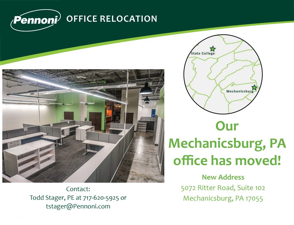 Mechanicsburg Office Relocates | Pennoni